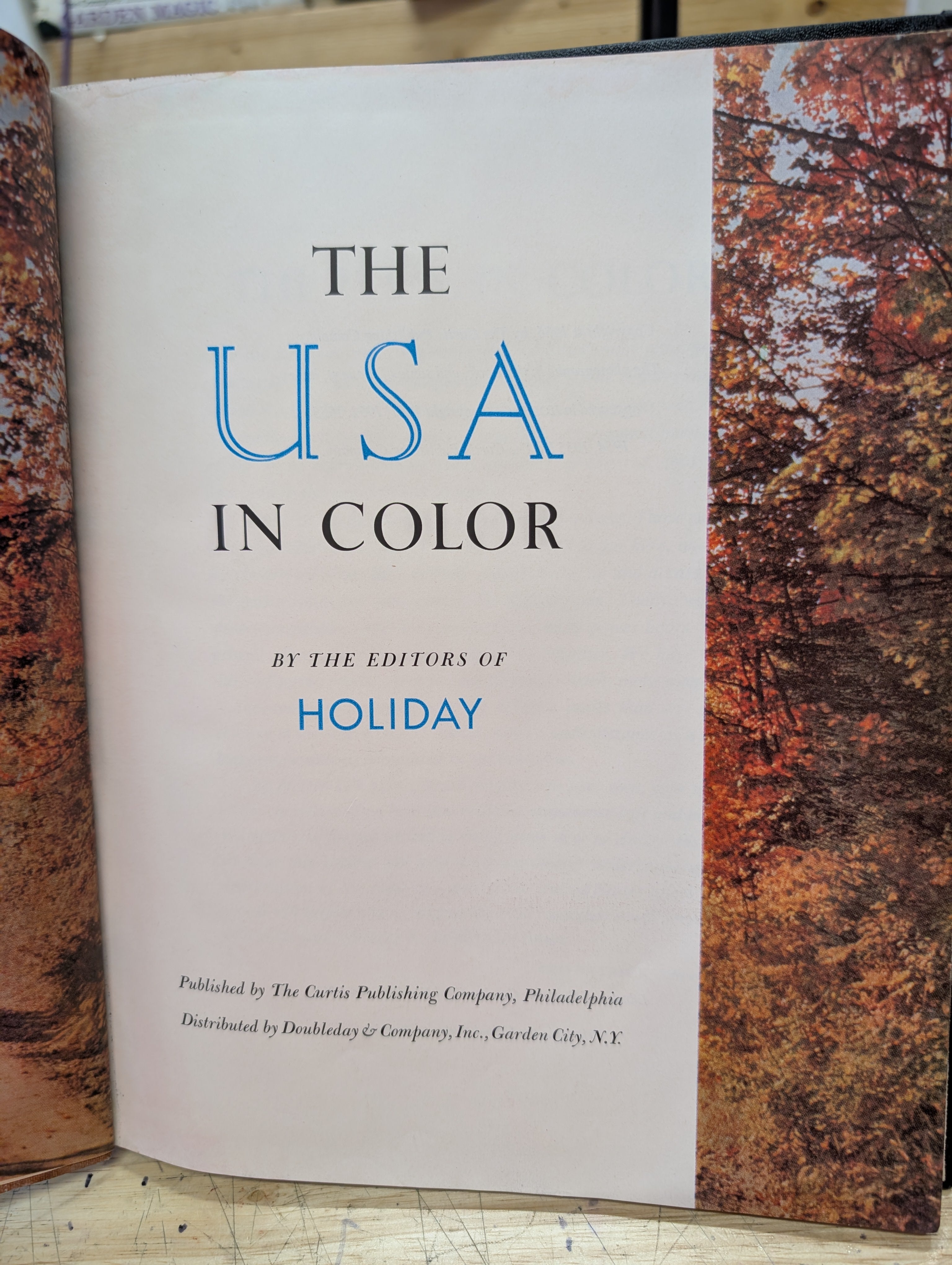The USA in color 1956 vintage book with beautiful photography ...